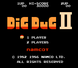 Dig Dug II (Japan)|姆克游戏