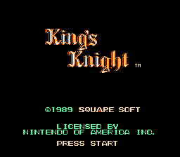 King's Knight (USA) (Virtual Console)|姆克游戏