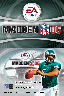 Madden NFL 06 (USA)|姆克游戏