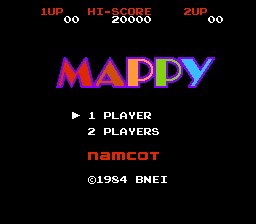 Mappy (World) (Namcot Collection, Namco Museum Archives Vol 1)|姆克游戏