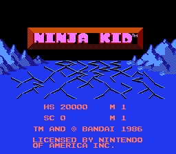 Ninja Kid (USA)|姆克游戏