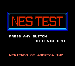 Nintendo World Class Service - Control Deck Test Cartridge (USA) (Test ...
