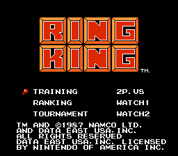 Ring King (USA)|姆克游戏