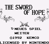 Sword of Hope, The (Germany)|姆克游戏
